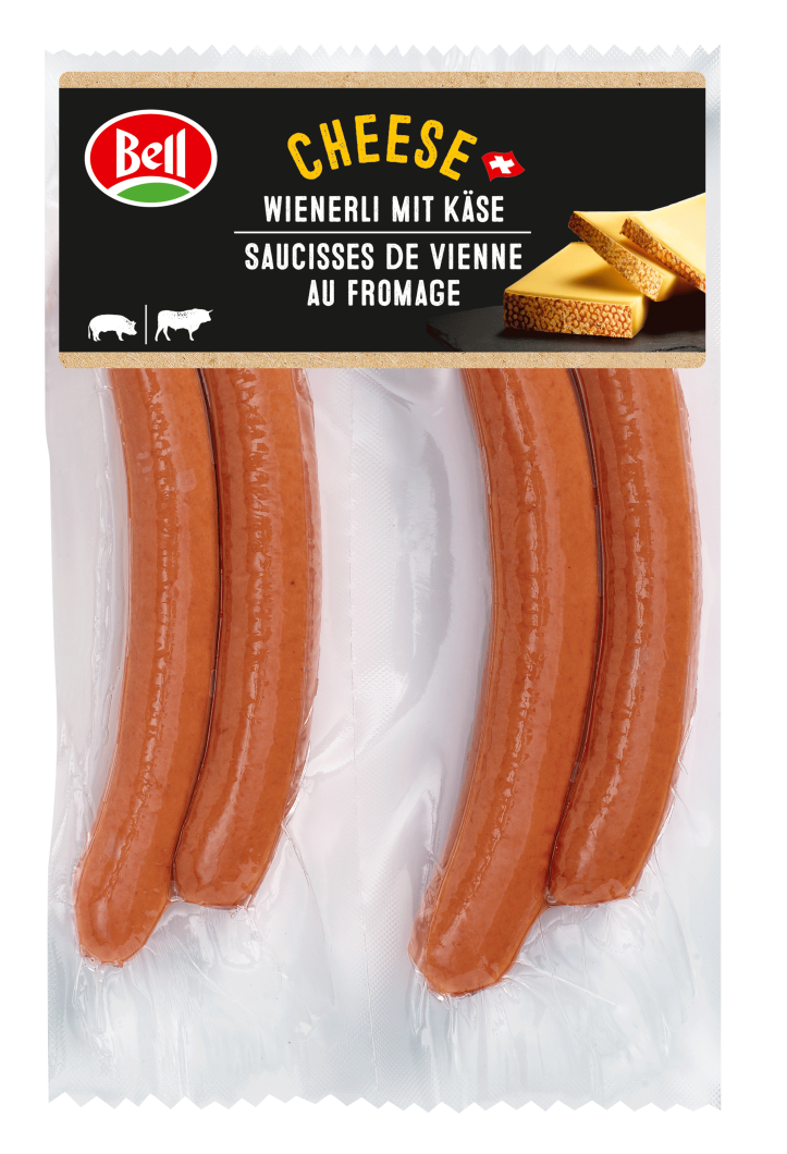 Wienerli mit Käse - Fleisch- & Geflügelprodukte - Charcuterie - Seafood