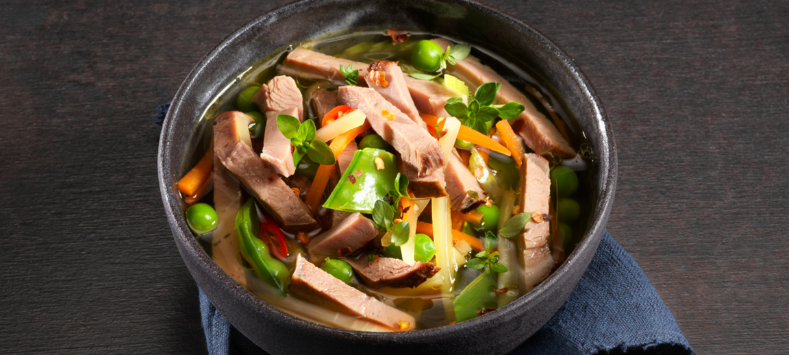 Ramen Suppe mit Rindfleisch und Ei - Rezept - Fleisch ...